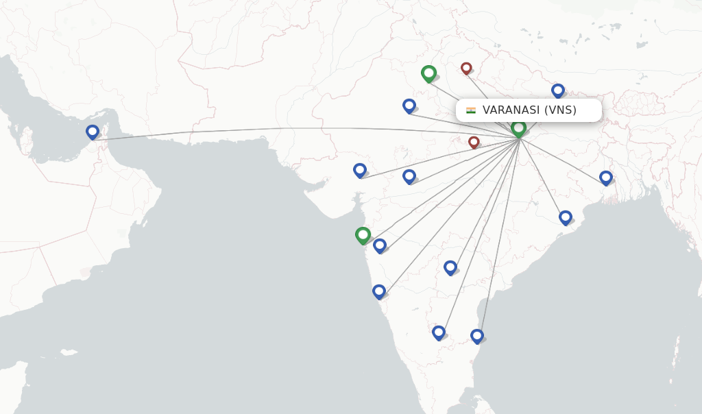 Varanasi VNS Route Map Varanasi VNS Route Map