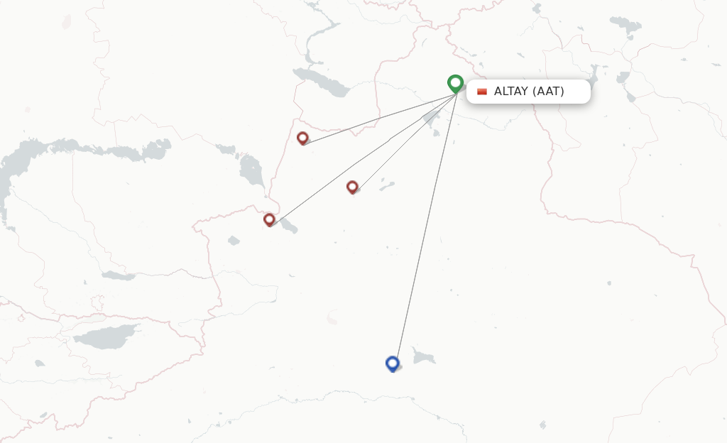 Gestair flights from Altay, AAT - FlightsFrom.com