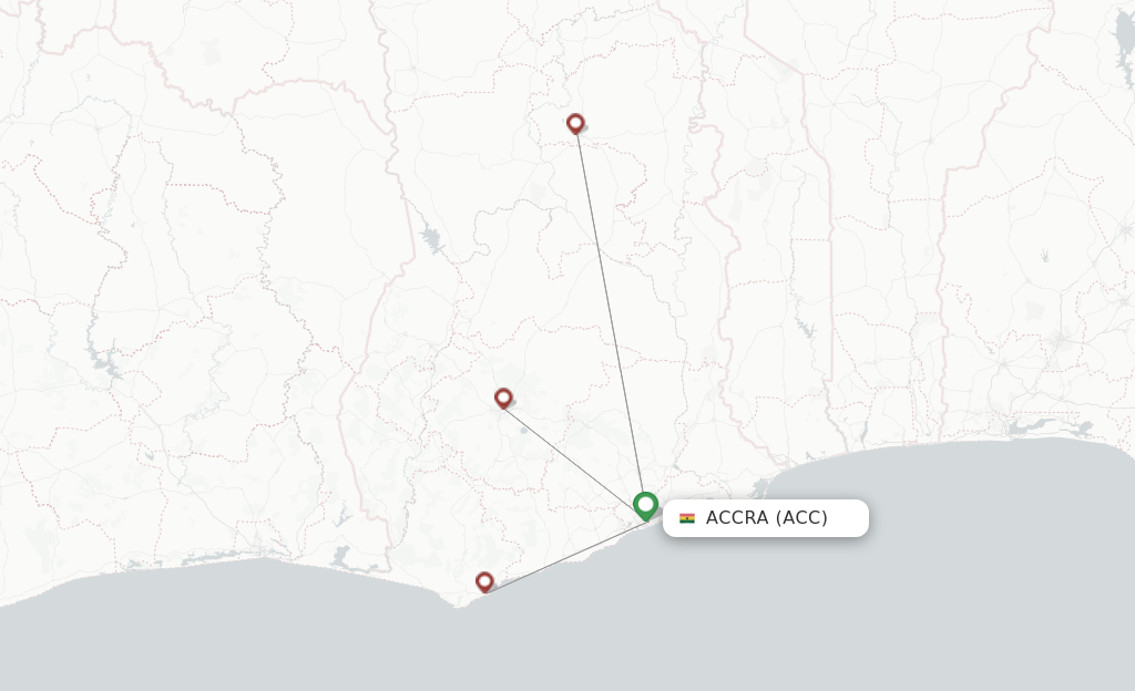 Passion Air flights from Accra, ACC - FlightsFrom.com