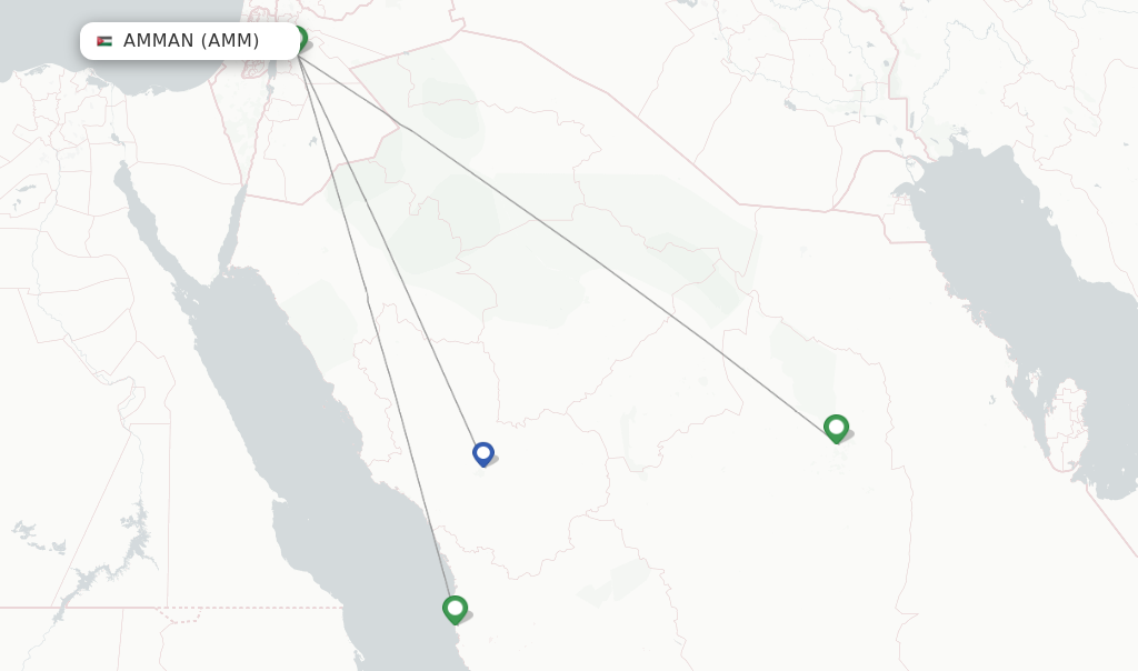 Saudia flights from Amman, AMM - FlightsFrom.com