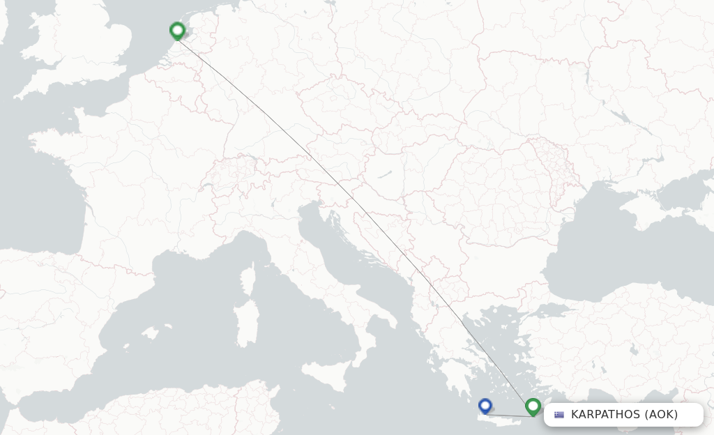 TUIfly Netherlands flights from Karpathos, AOK - FlightsFrom.com