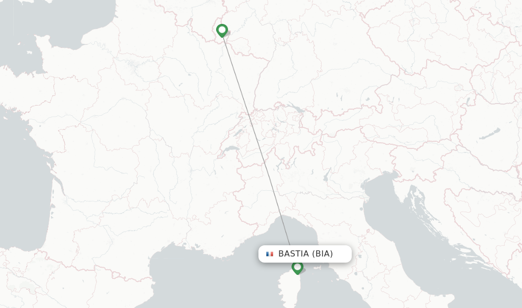 Luxair flights from Bastia, BIA - FlightsFrom.com