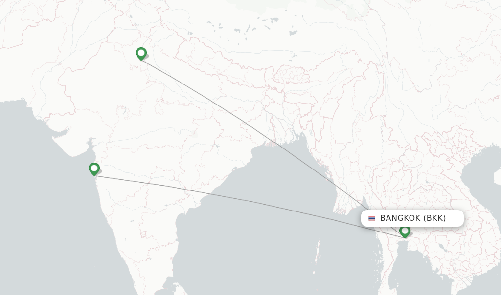Air India flights from Bangkok, BKK - FlightsFrom.com