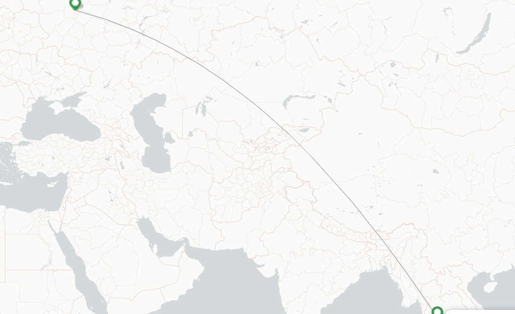 Aeroflot flights from Bangkok, BKK - FlightsFrom.com
