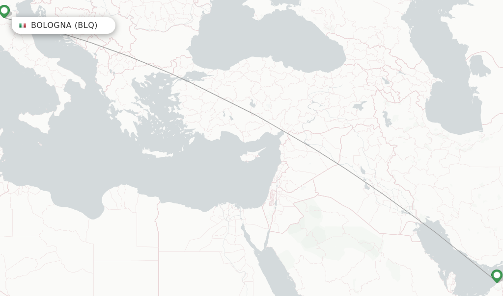 Emirates flights from Bologna, BLQ - FlightsFrom.com