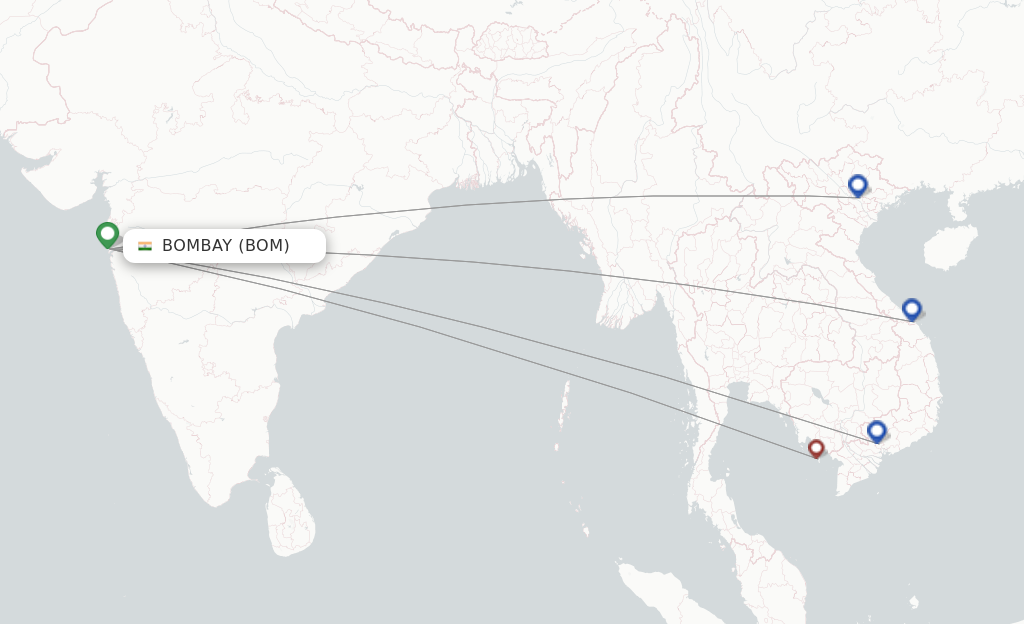 VietJet flights from Mumbai, BOM - FlightsFrom.com
