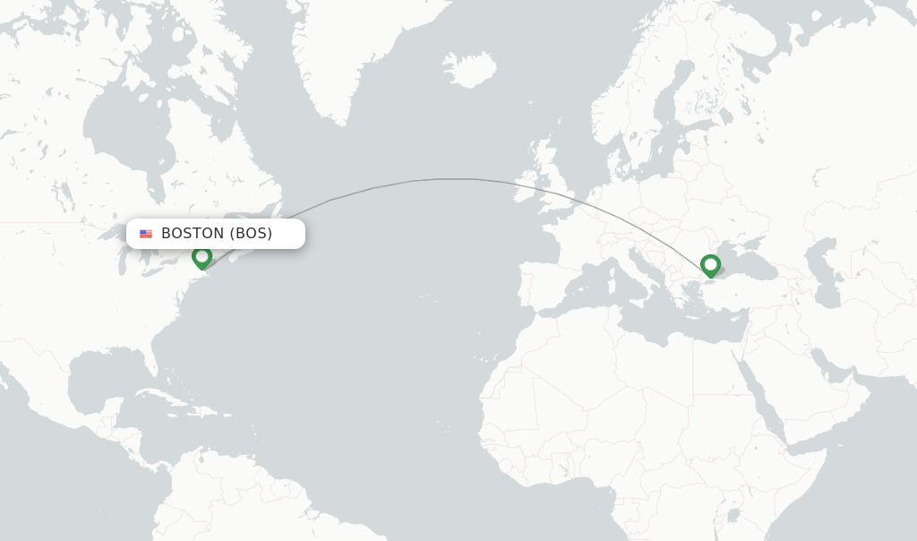 Turkish Airlines flights from Boston, BOS - FlightsFrom.com