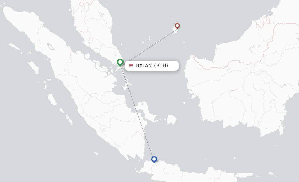 Nam Air flights from Batam, BTH - FlightsFrom.com