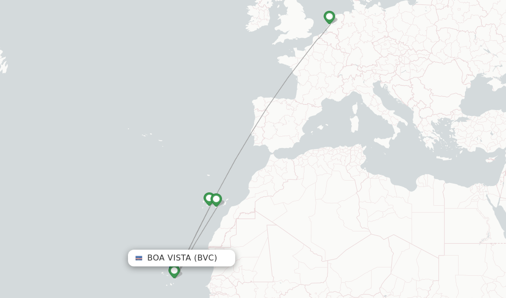 TUIfly Netherlands flights from Boa Vista, BVC - FlightsFrom.com