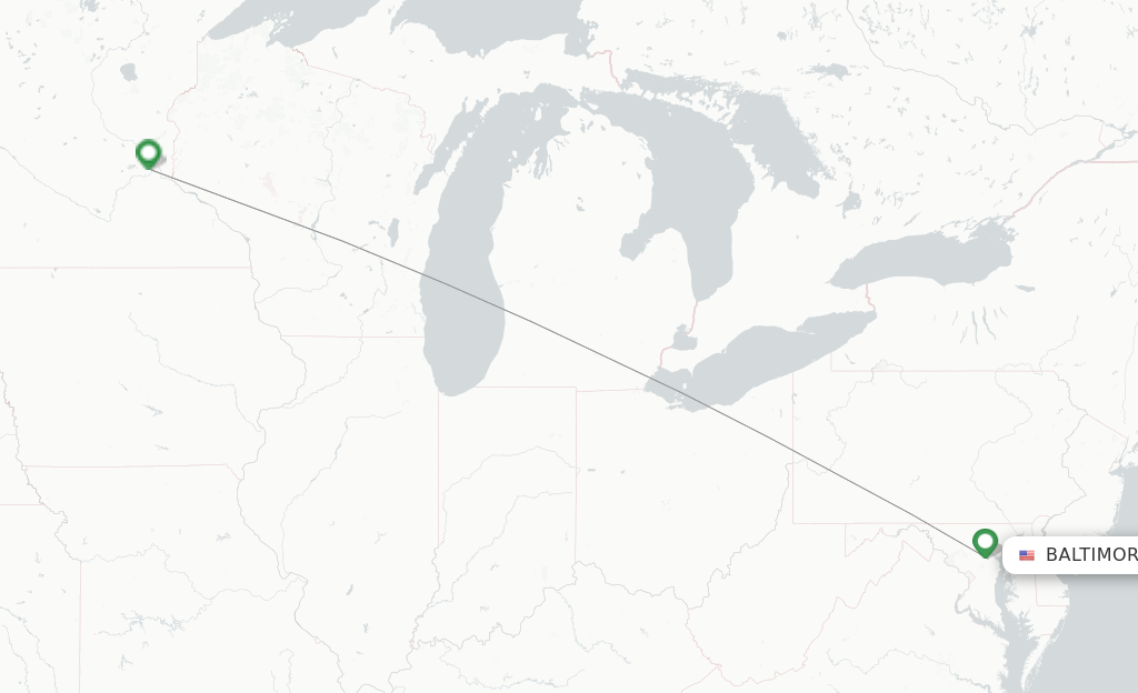 Sun Country Airlines flights from Baltimore, BWI - FlightsFrom.com