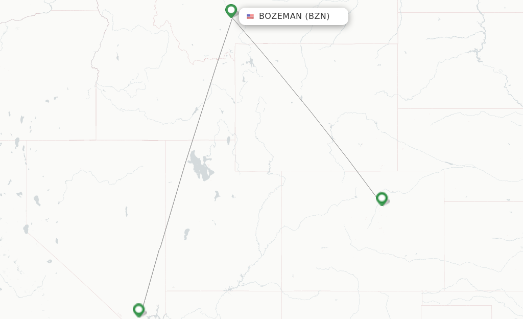 Southwest flights from Bozeman, BZN - FlightsFrom.com