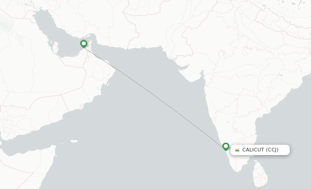 flydubai flights from Kozhikode, CCJ - FlightsFrom.com