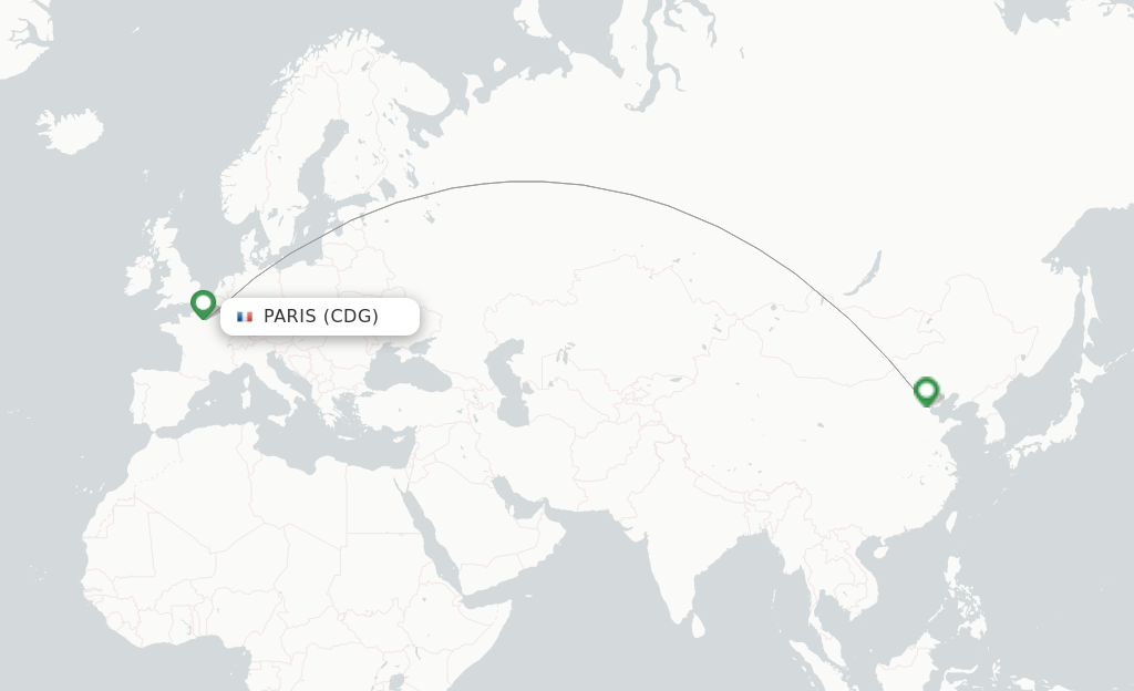 Air China flights from Paris, CDG - FlightsFrom.com