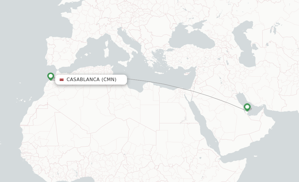 Qatar Airways flights from Casablanca, CMN - FlightsFrom.com