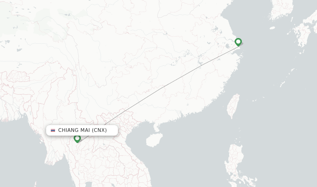 Spring Airlines flights from Chiang Mai, CNX - FlightsFrom.com
