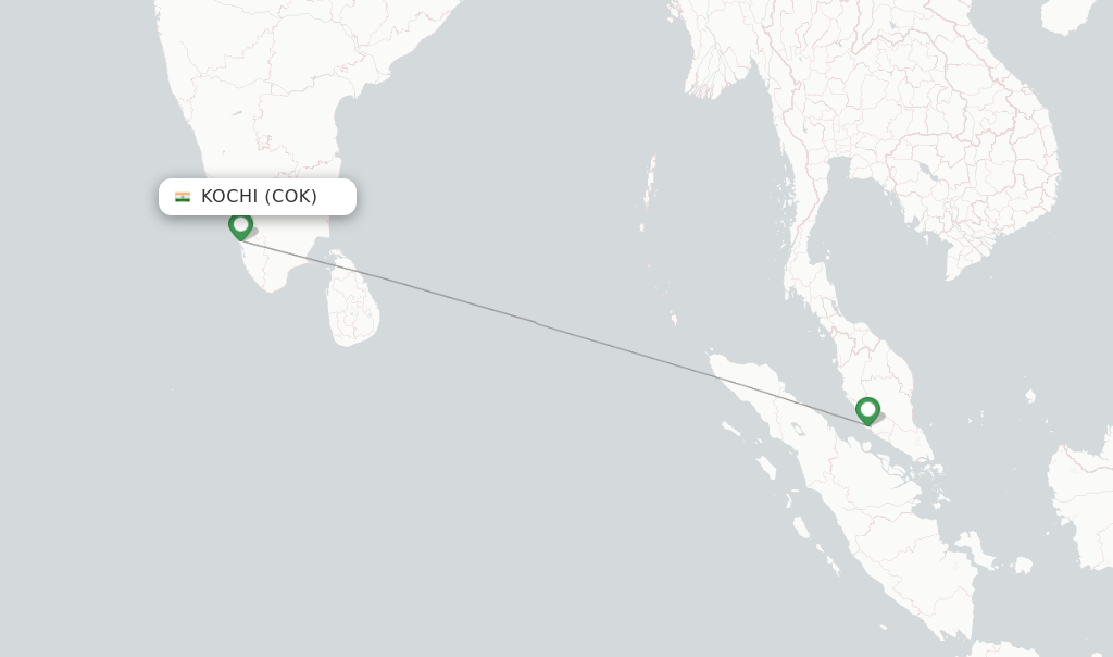 Batik Air flights from Kochi, COK - FlightsFrom.com