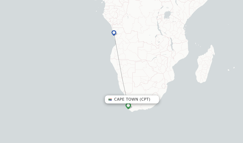TAAG flights from Cape Town, CPT - FlightsFrom.com