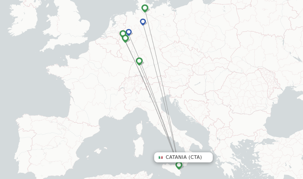 Eurowings flights from Catania, CTA - FlightsFrom.com