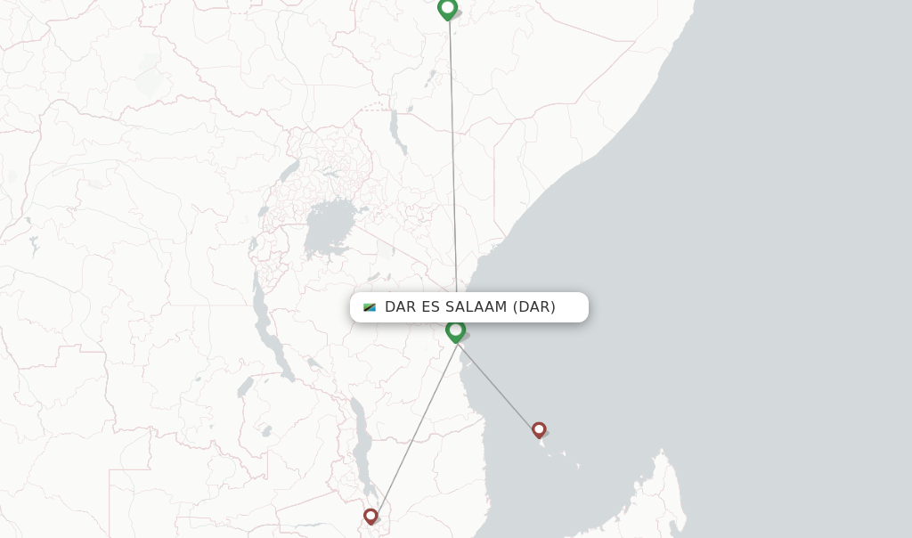 Ethiopian flights from Dar Es Salaam, DAR - FlightsFrom.com