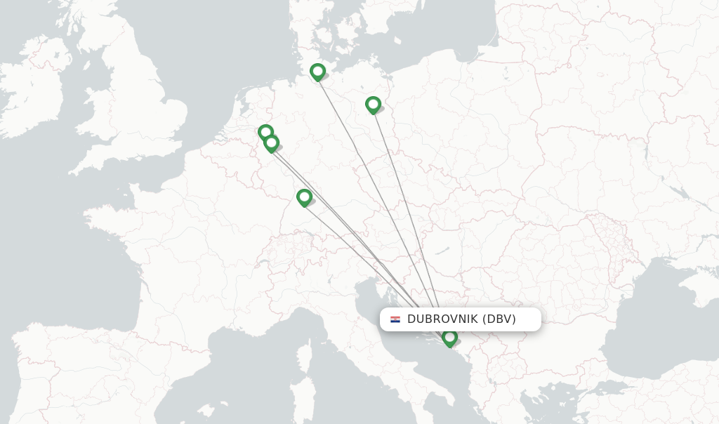 Eurowings flights from Dubrovnik, DBV - FlightsFrom.com