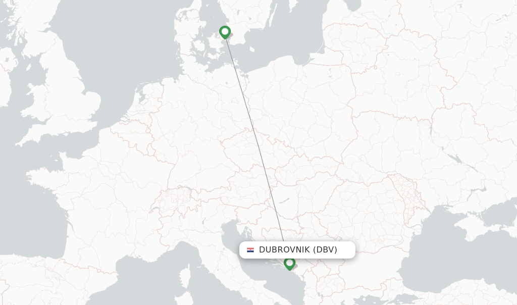 SAS flights from Dubrovnik, DBV - FlightsFrom.com