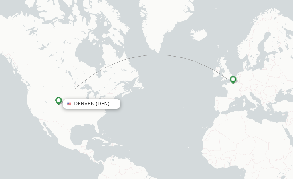 Air France flights from Denver, DEN - FlightsFrom.com
