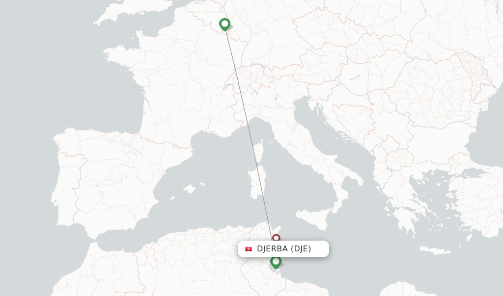 Luxair flights from Djerba, DJE - FlightsFrom.com
