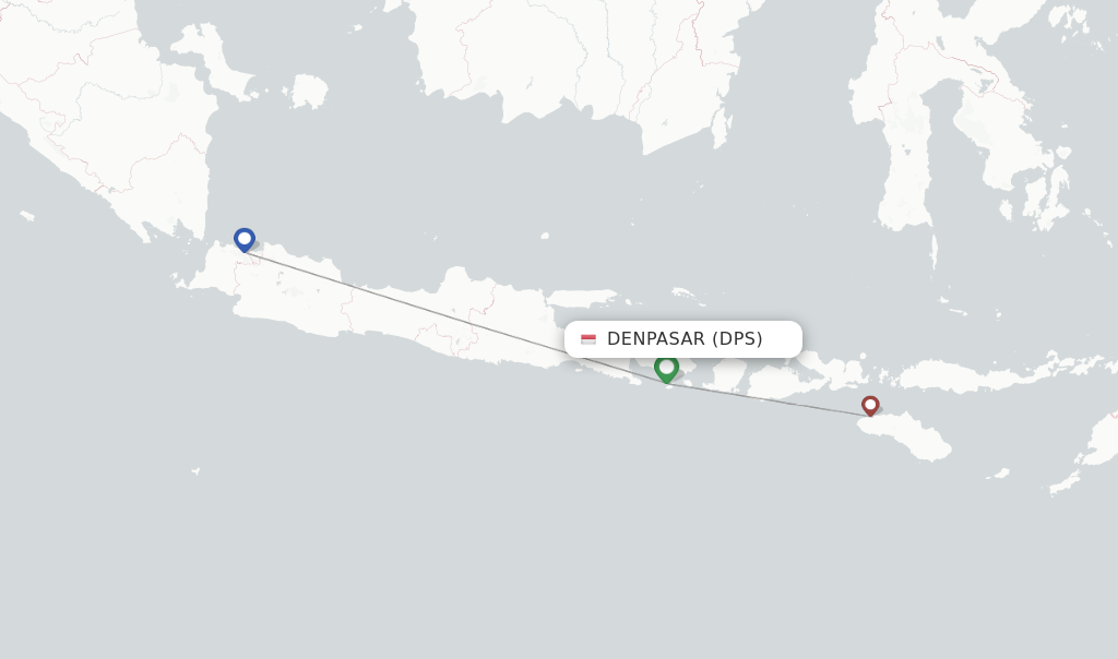 Nam Air flights from Denpasar, DPS - FlightsFrom.com