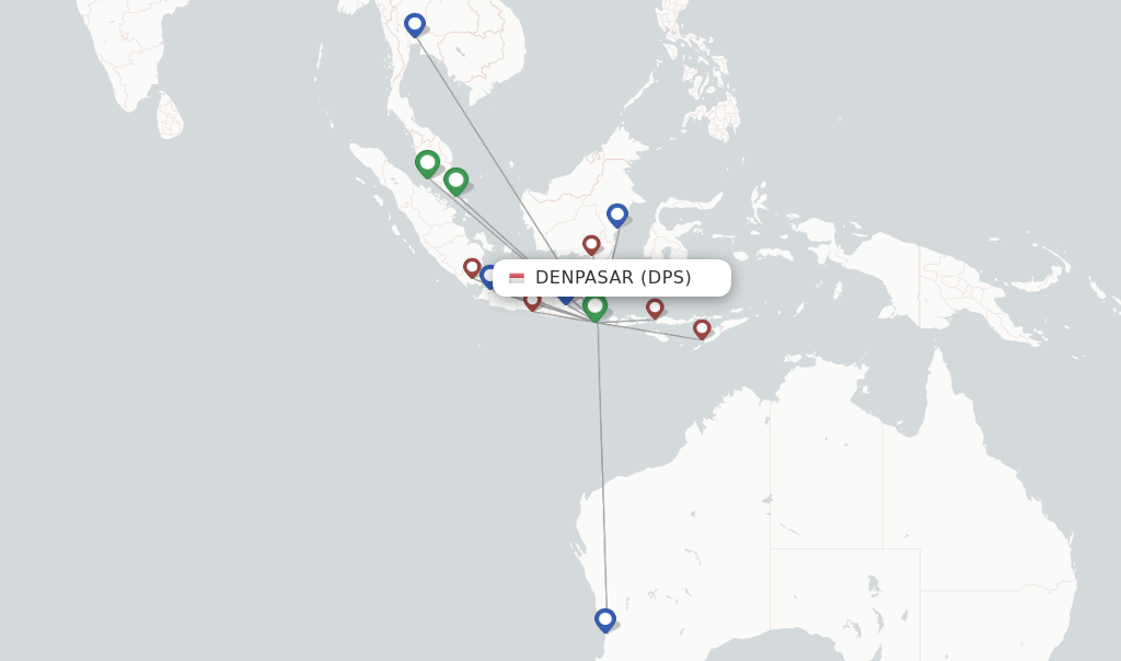 Indonesia AirAsia flights from Denpasar, DPS - FlightsFrom.com