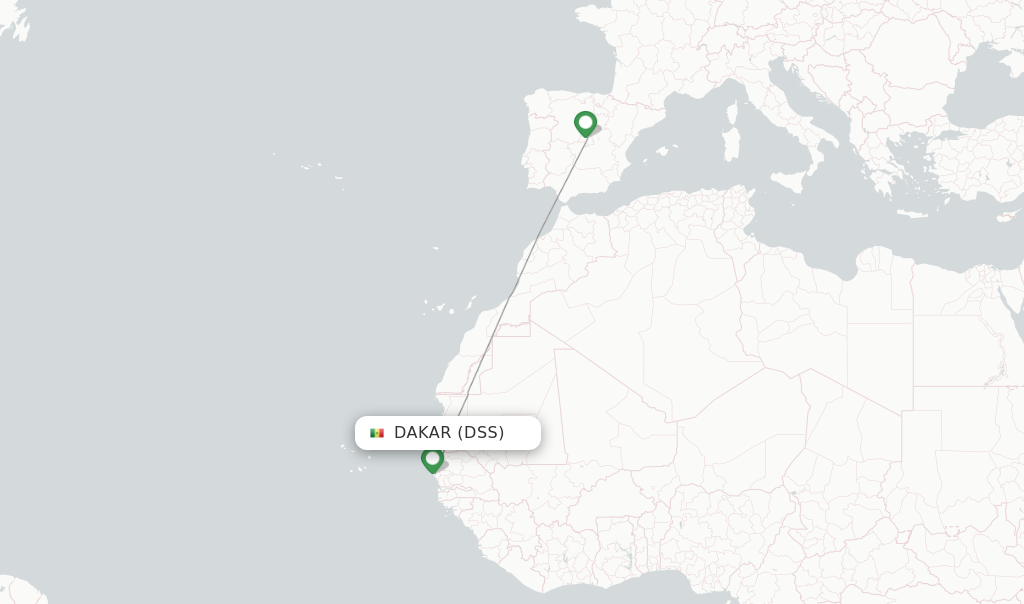 Iberia flights from Dakar, DSS - FlightsFrom.com