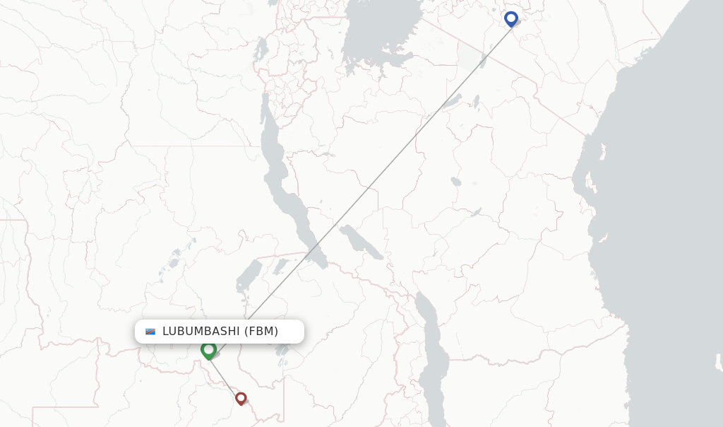 Kenya Airways flights from Lubumbashi, FBM - FlightsFrom.com