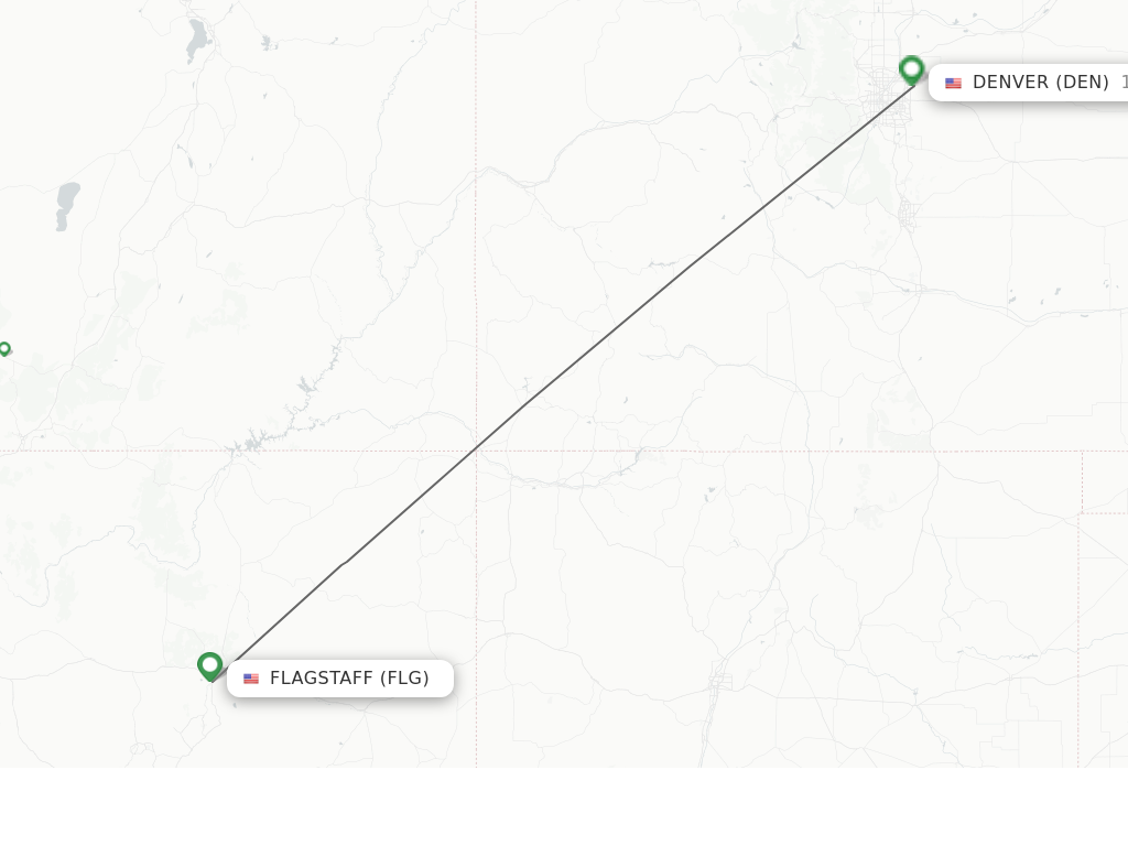 Direct (non-stop) flights from Flagstaff to Denver - schedules ...