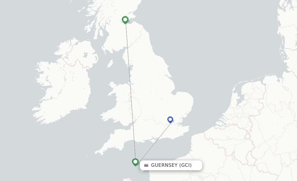 British Airways flights from Guernsey, GCI - FlightsFrom.com