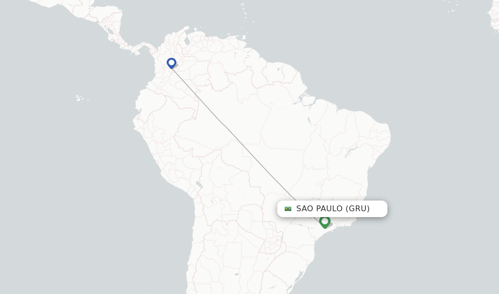AVIANCA flights from Sao Paulo, GRU - FlightsFrom.com