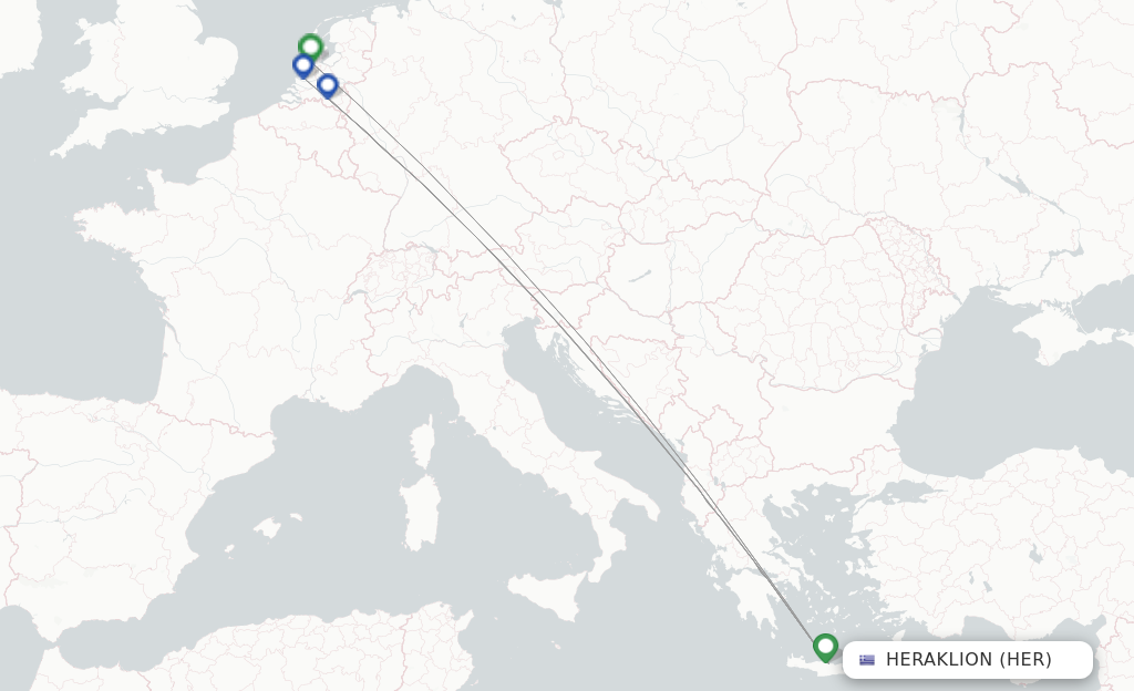 TUIfly Netherlands flights from Heraklion, HER - FlightsFrom.com