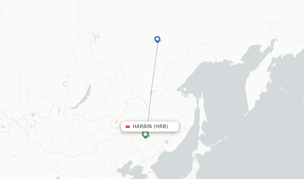 Yakutia flights from Harbin, HRB - FlightsFrom.com