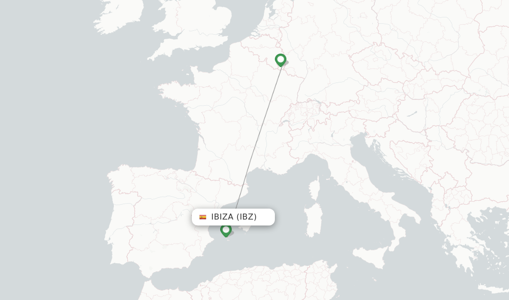 Luxair flights from Ibiza, IBZ - FlightsFrom.com