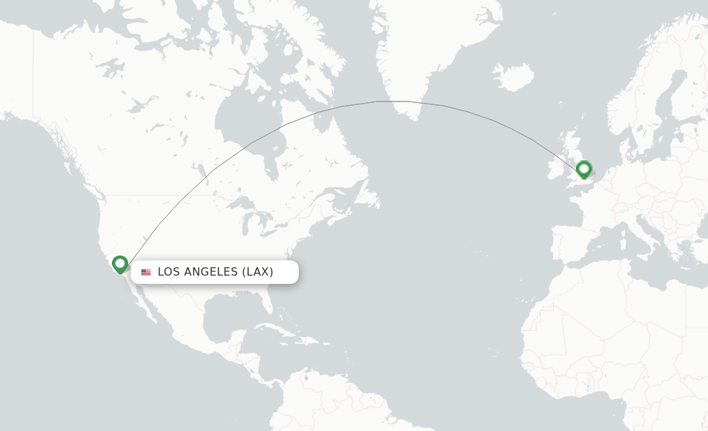 Virgin Atlantic flights from Los Angeles, LAX - FlightsFrom.com