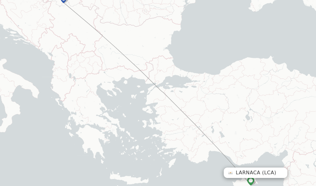 Air Serbia flights from Larnaca, LCA - FlightsFrom.com