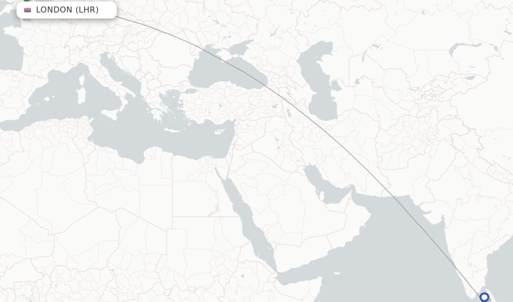 SriLankan Airlines flights from London, LHR - FlightsFrom.com