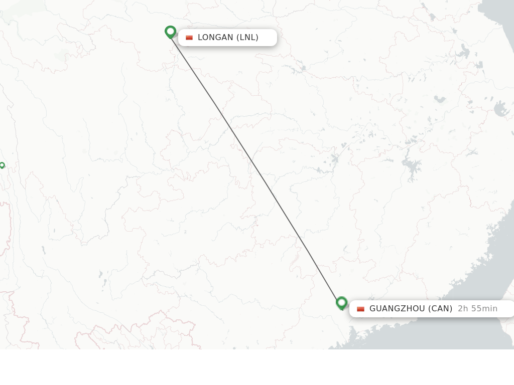 Direct (non-stop) flights from Longan to Guangzhou - schedules ...
