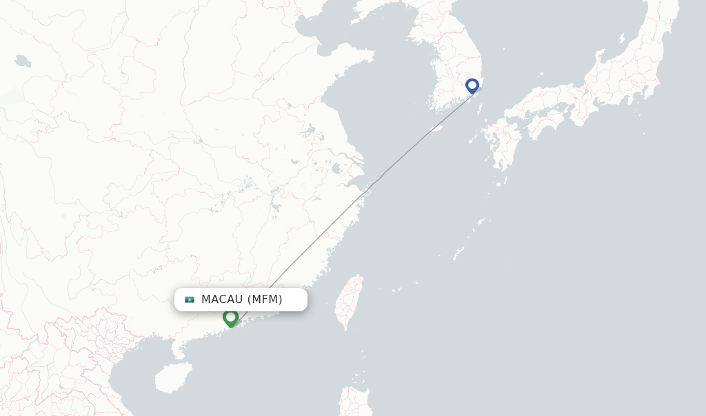 Air Busan flights from Macau, MFM - FlightsFrom.com