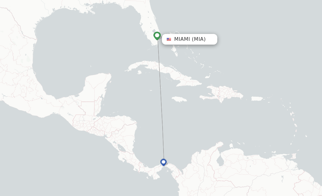 Copa Airlines flights from Miami, MIA - FlightsFrom.com