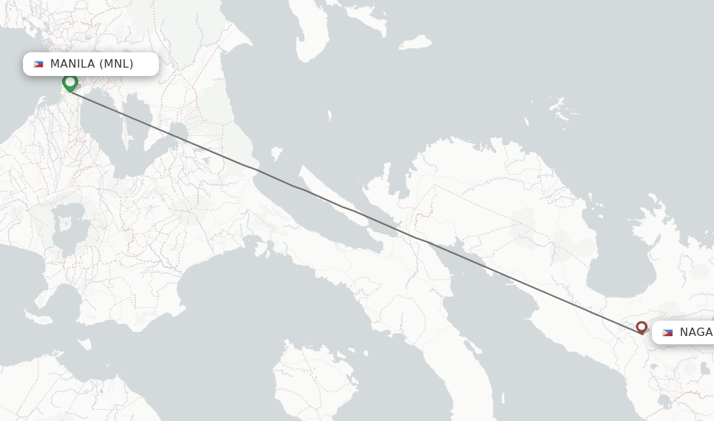 Direct (non-stop) flights from Manila to Naga - schedules - FlightsFrom.com