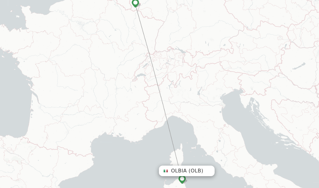 Luxair flights from Olbia, OLB - FlightsFrom.com