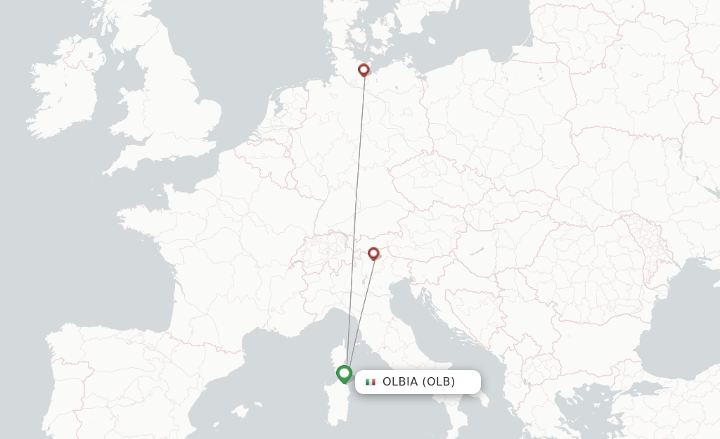 FlexFlight flights from Olbia, OLB - FlightsFrom.com