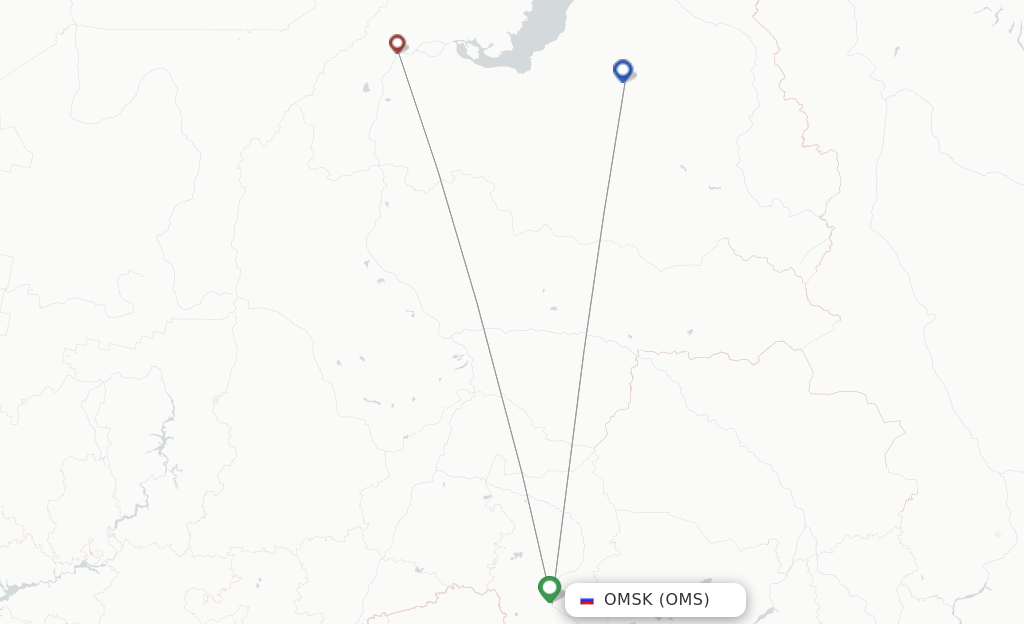 Yamal Airlines flights from Omsk, OMS - FlightsFrom.com
