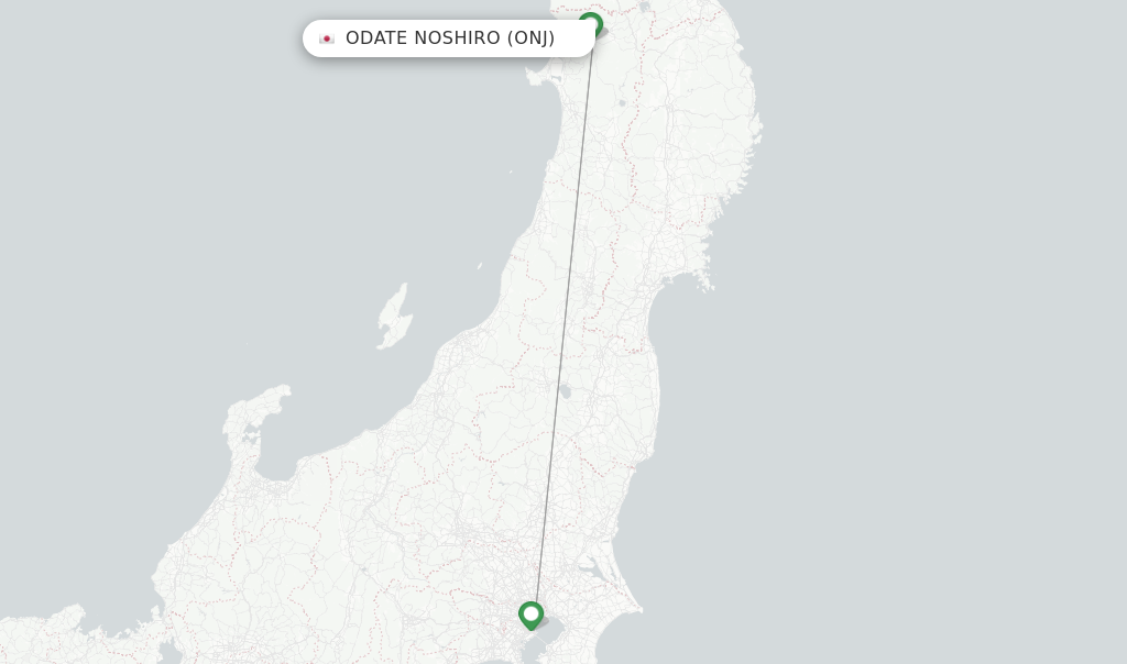 ANA flights from Odate Noshiro, ONJ - FlightsFrom.com