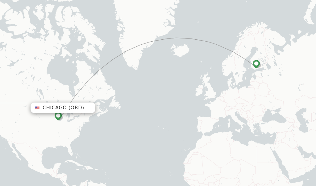 Finnair flights from Chicago, ORD - FlightsFrom.com