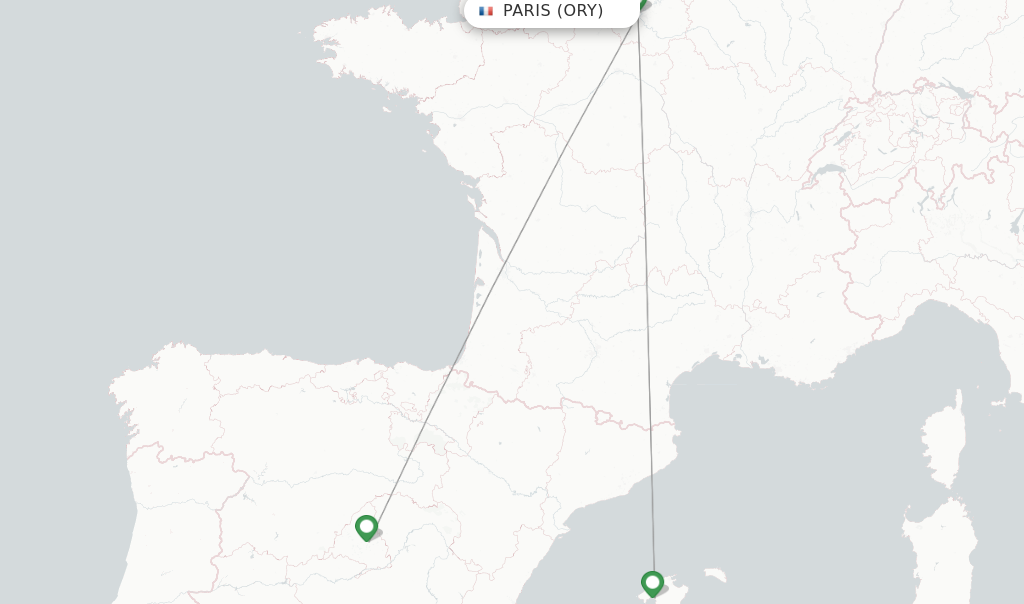 Air Europa flights from Paris, ORY - FlightsFrom.com